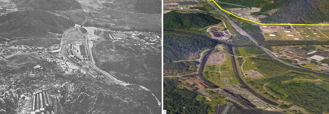 A História da pequena Ferrovia da Cia. City de Santos, no Vale do Rio ...